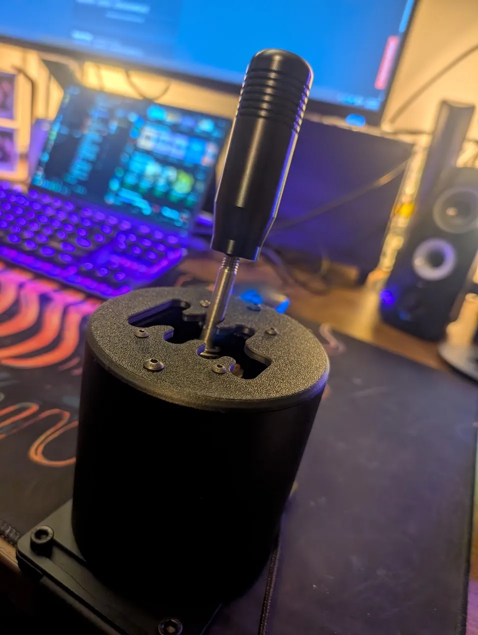 Simsonn Sim racing shifter 6 speed plate - Free 3D Print Model - MakerWorld