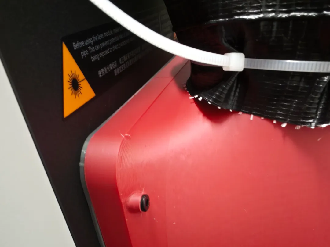 H2D Rear Exhaust Vent Original 100mm Ventilation Hose Upwards by user ...