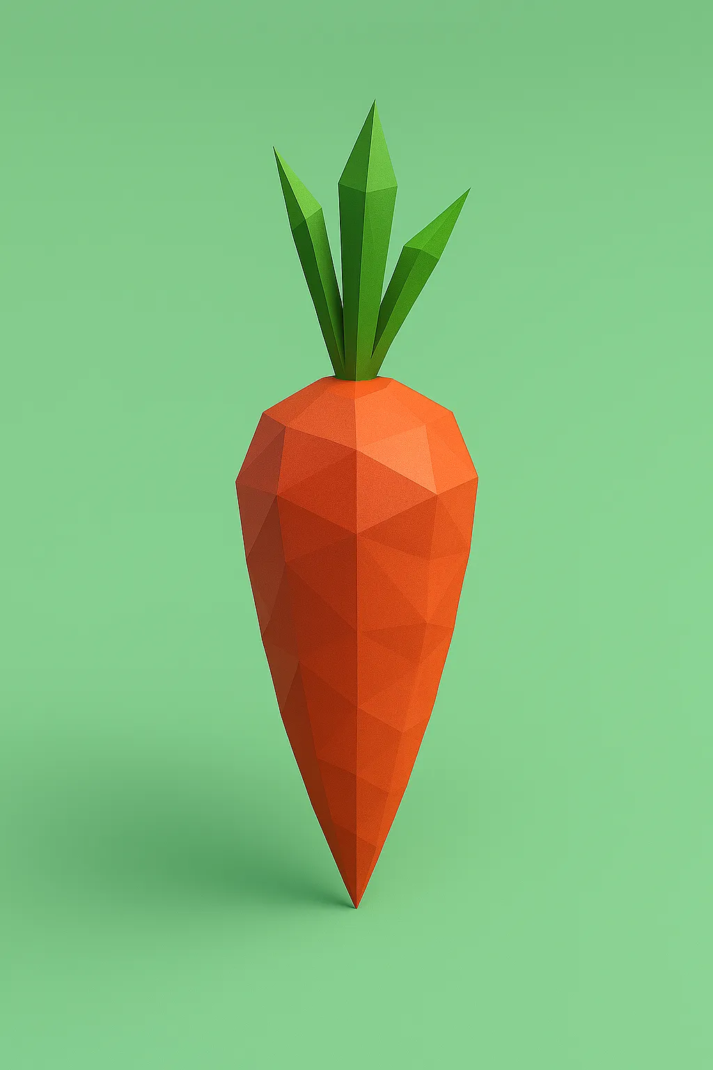 Low Poly Carrot 3D Model by Ecoiras MakerWorld: Download Free 3D Models
