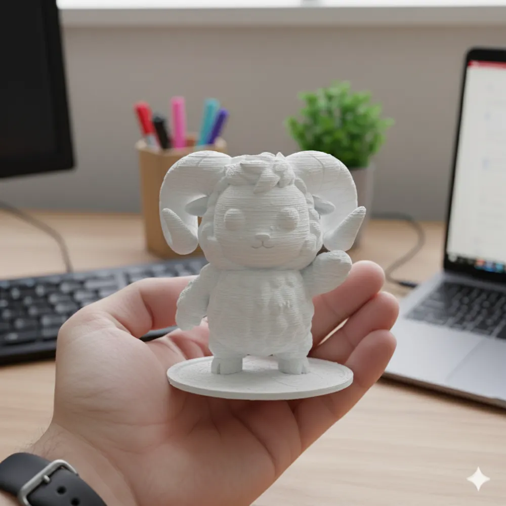 Ariete Chibi AI-Generated - Free 3D Print Model - MakerWorld