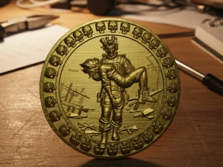 Coin - Wyrm holding Mai Xiaowen - Delta by user_1506705182 MakerWorld ...