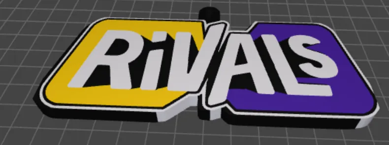 Rivals Key Chain - Free 3D Print Model - MakerWorld