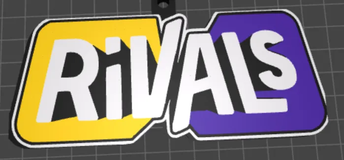 Rivals Key Chain - Free 3D Print Model - MakerWorld