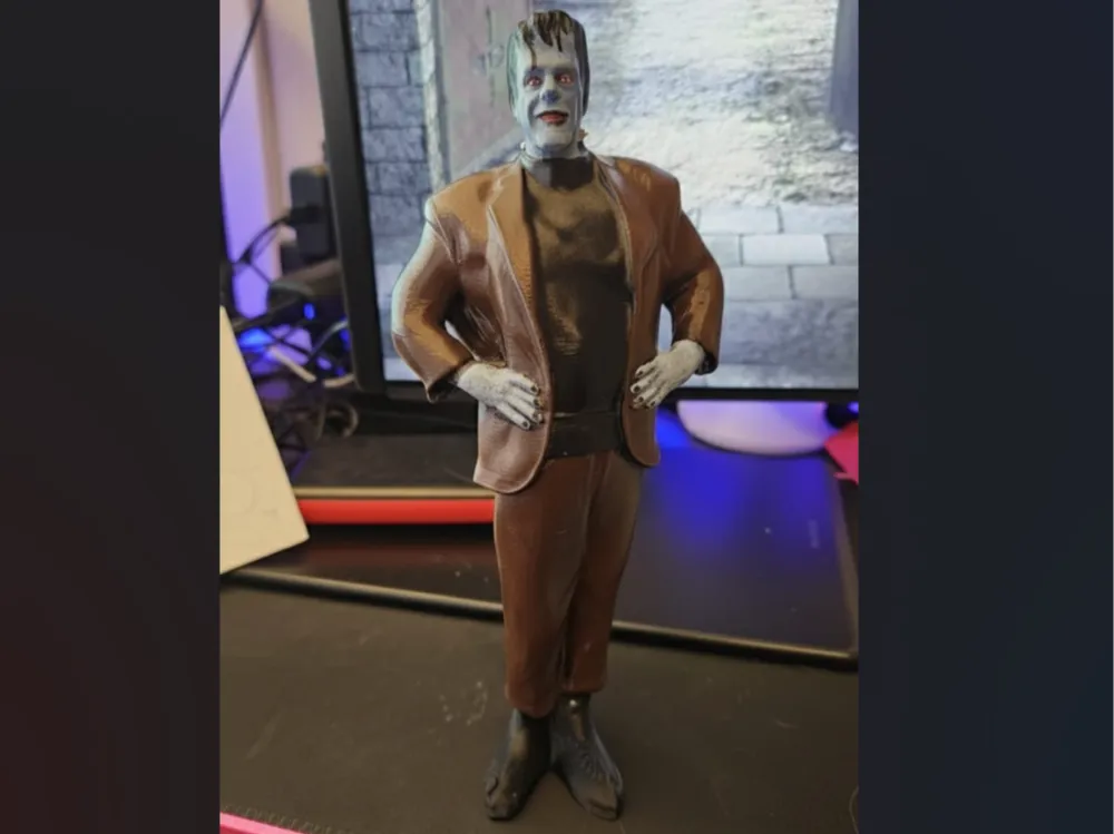 the munster herman munster - Free 3D Print Model - MakerWorld