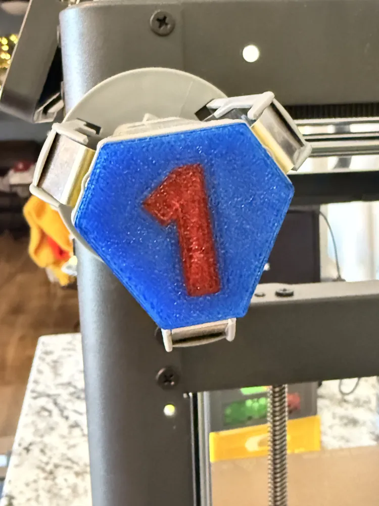AD5X Spool holder end caps. - Free 3D Print Model - MakerWorld
