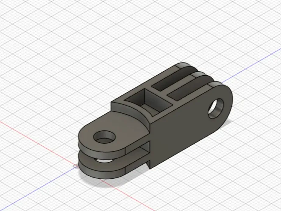 action camera arm mount Remixed by user_3438507284 MakerWorld: Download ...