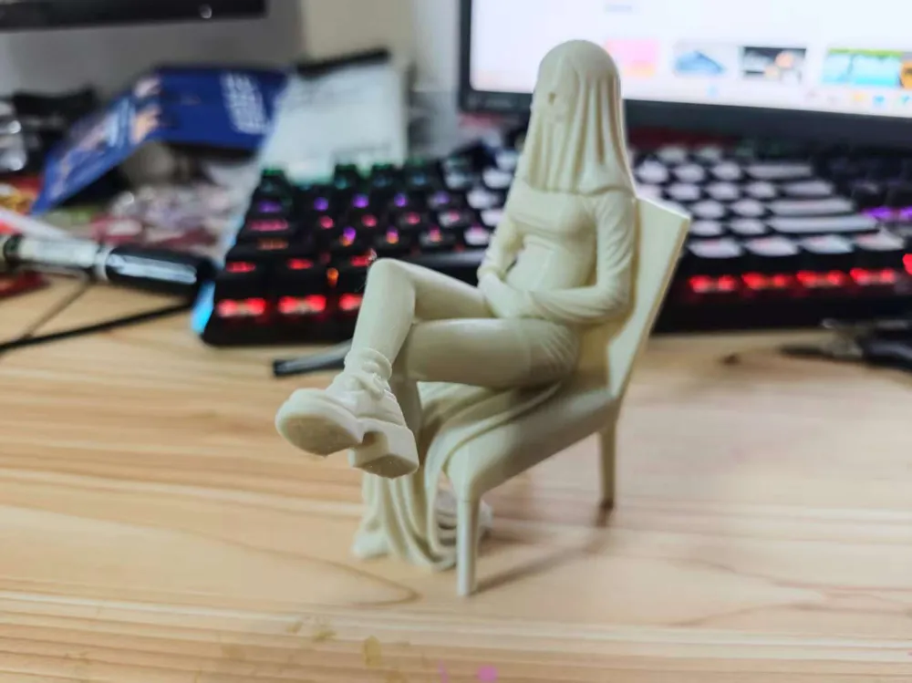 Ghost Girl -- "Please Help Me Take Off My Shoes" by 小岛秀夫（国际站） MakerWorld: Download Free 3D Models