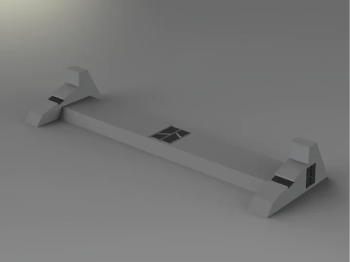 Desk Keyboard Riser by Mak2r MakerWorld: Download Free 3D Models