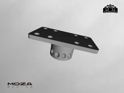 MOZA Wheel Wall Mount Bracket - Free 3D Print Model - MakerWorld
