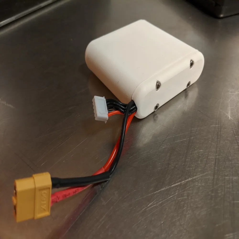 Slim 4x 18650 Case / Pack for DJI FPV Goggle by CHIXXI MakerWorld ...