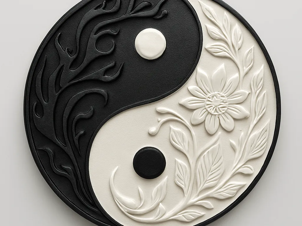 Ying Yang by De Coração MakerWorld: Download Free 3D Models