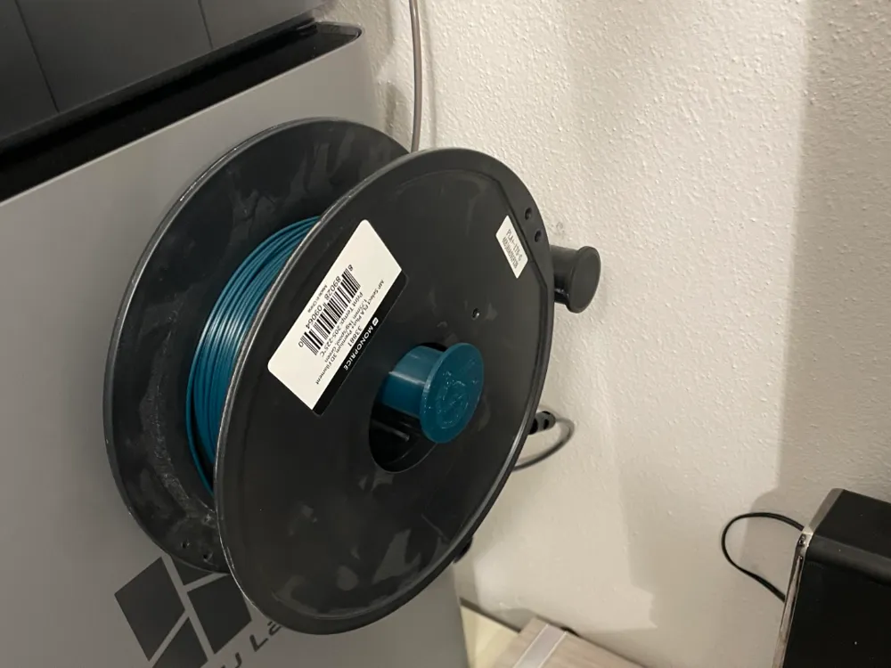 P2S side spool holder with 608ZZ bearing - Free 3D Print Model - MakerWorld