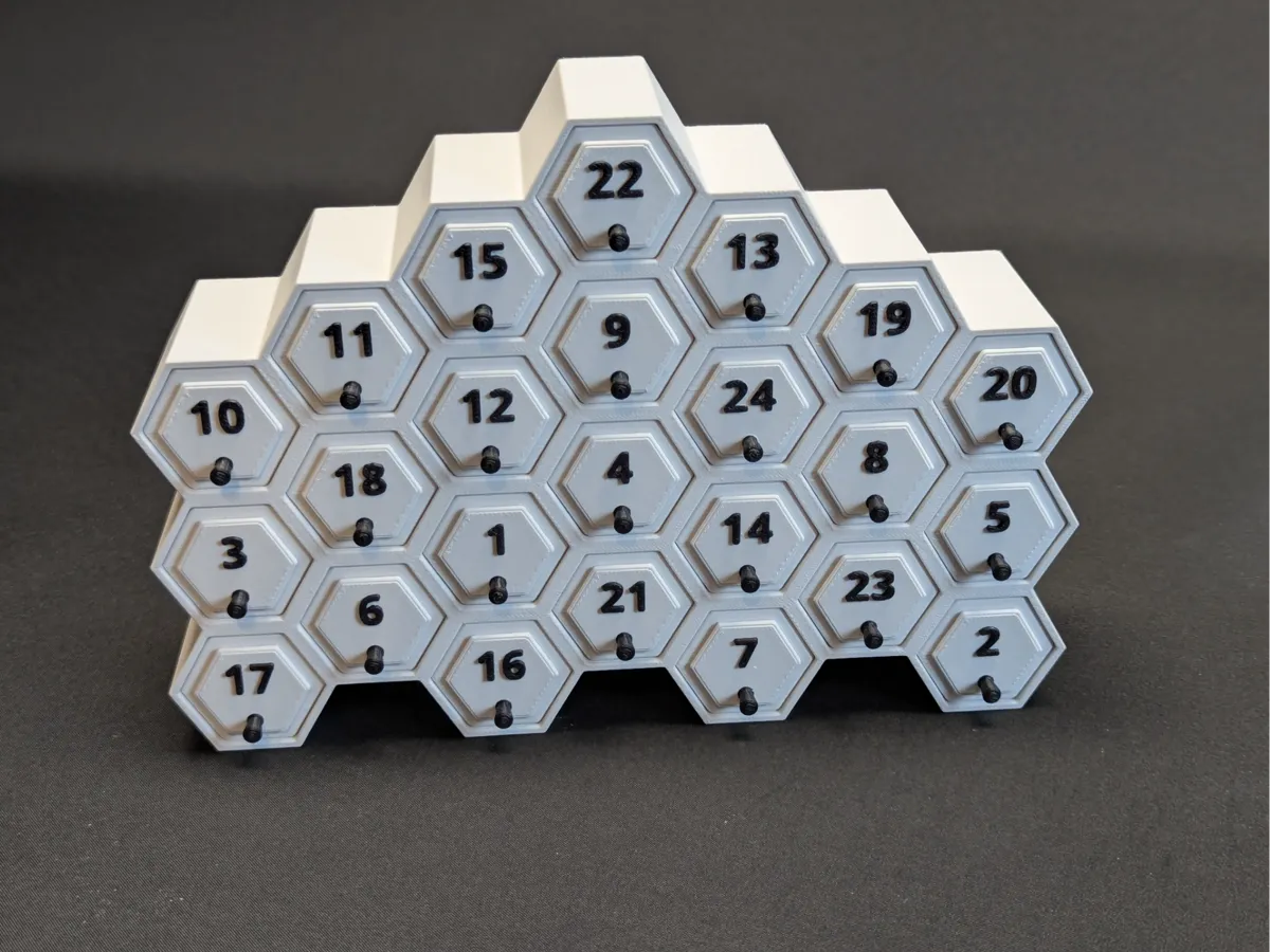 Mini Advent Calendar - Free 3D Print Model - MakerWorld