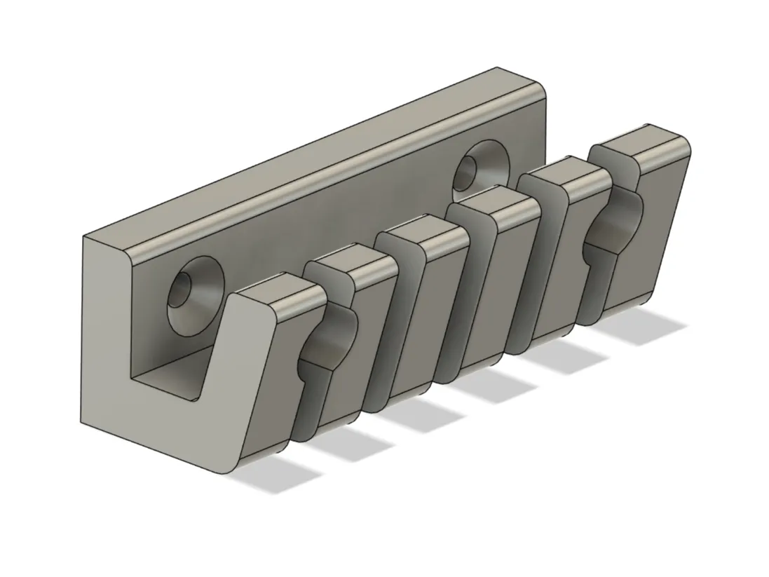 Cable Holder for table by Der_Kanaldrucker MakerWorld: Download Free 3D ...