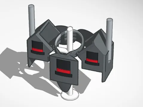 tophat syndicate A5 chest armor by doom maker MakerWorld: Download Free ...