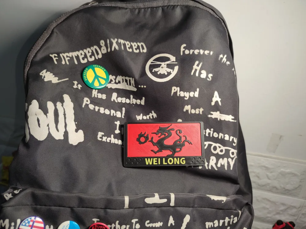 Opération Delta Weilong Badge Aimant de réfrigérateur par 克敌先机 ...