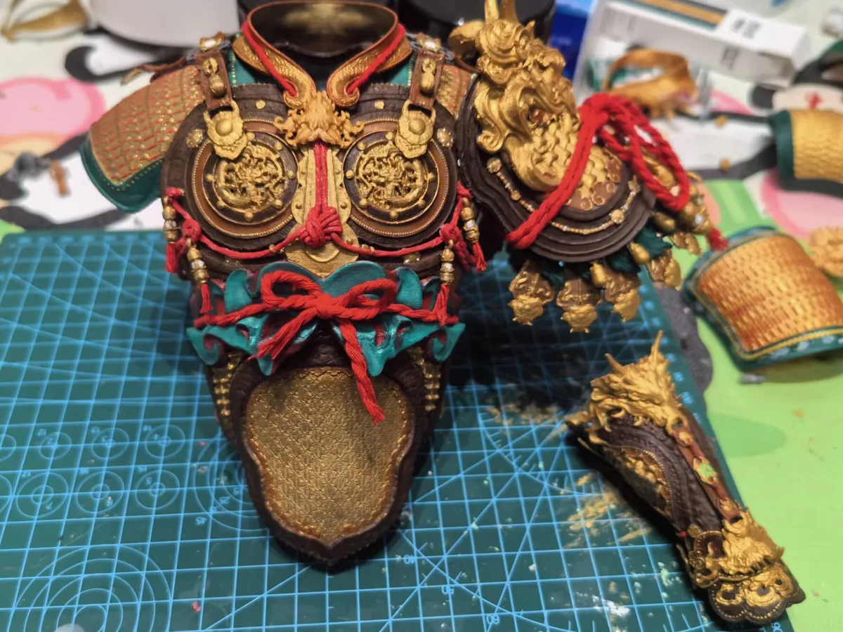 Black Myth: Wukong Great Sage Set Upper Body Armor by 焱悠 MakerWorld ...