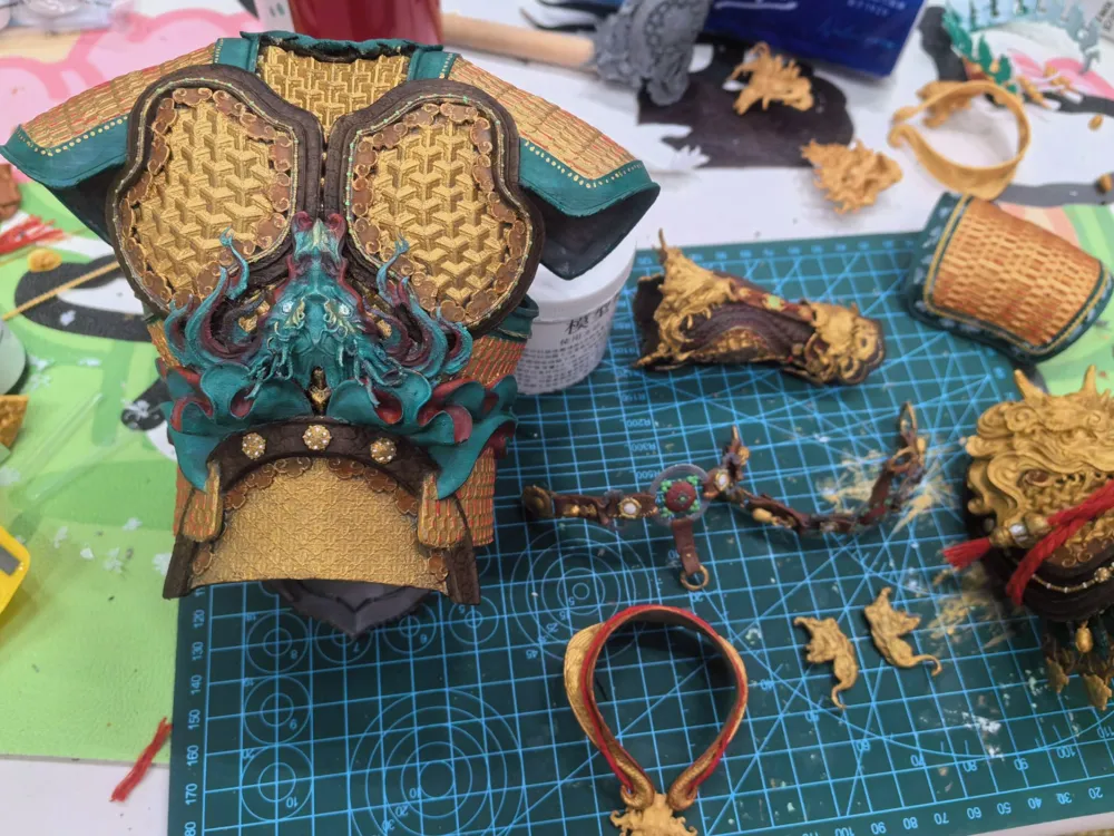 Black Myth: Wukong Great Sage Set Upper Body Armor by 焱悠 MakerWorld ...