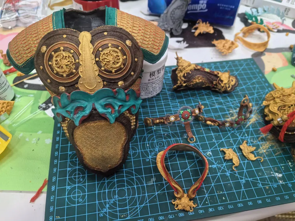 Black Myth: Wukong Great Sage Set Upper Body Armor by 焱悠 MakerWorld ...