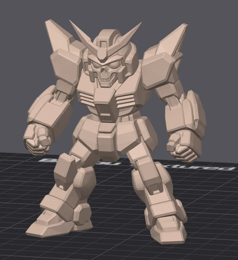 Skull Gundam - Free 3D Print Model - MakerWorld