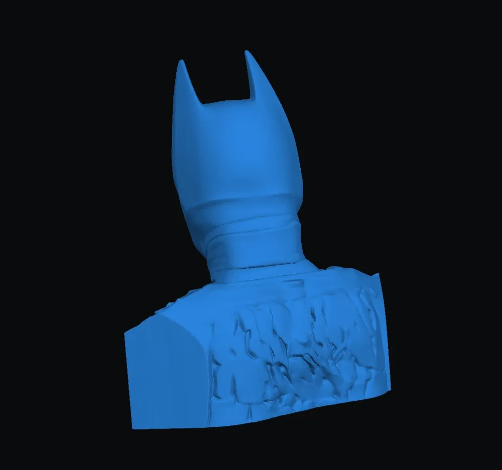 Batman bust - Free 3D Print Model - MakerWorld