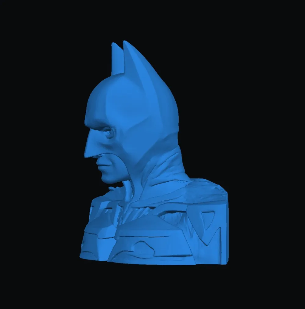 Batman bust - Free 3D Print Model - MakerWorld