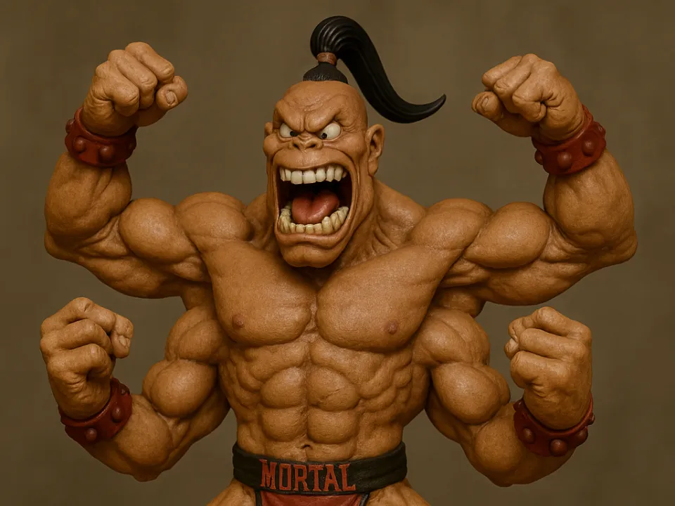 Goro – Mortal Kombat II - Free 3D Print Model - MakerWorld
