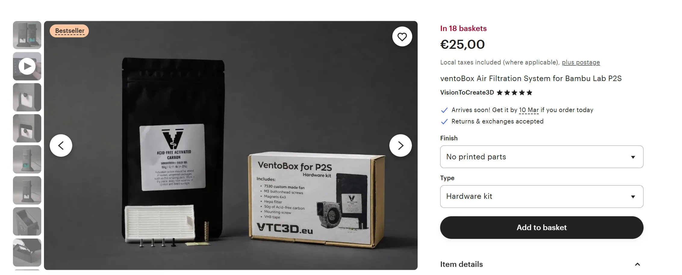 VentoBox Air Filter System for Bambu P2S - Free 3D Print Model - MakerWorld