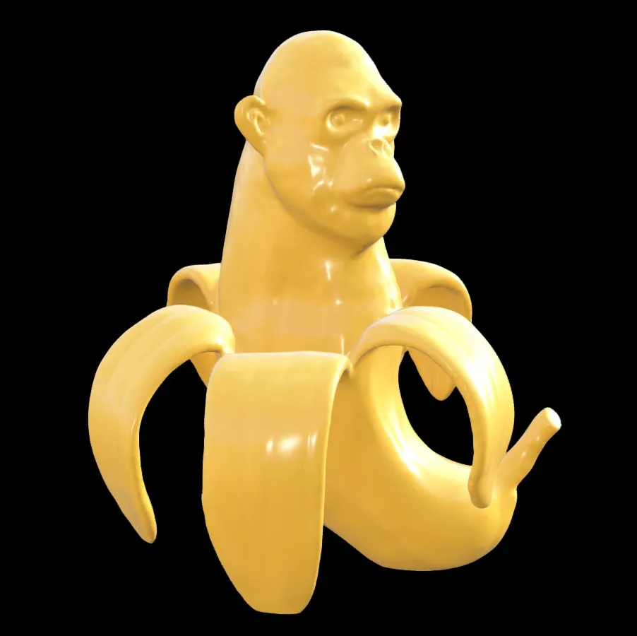 Chimpanzini Bananini - Italian Brainrot - Free 3D Print Model - MakerWorld