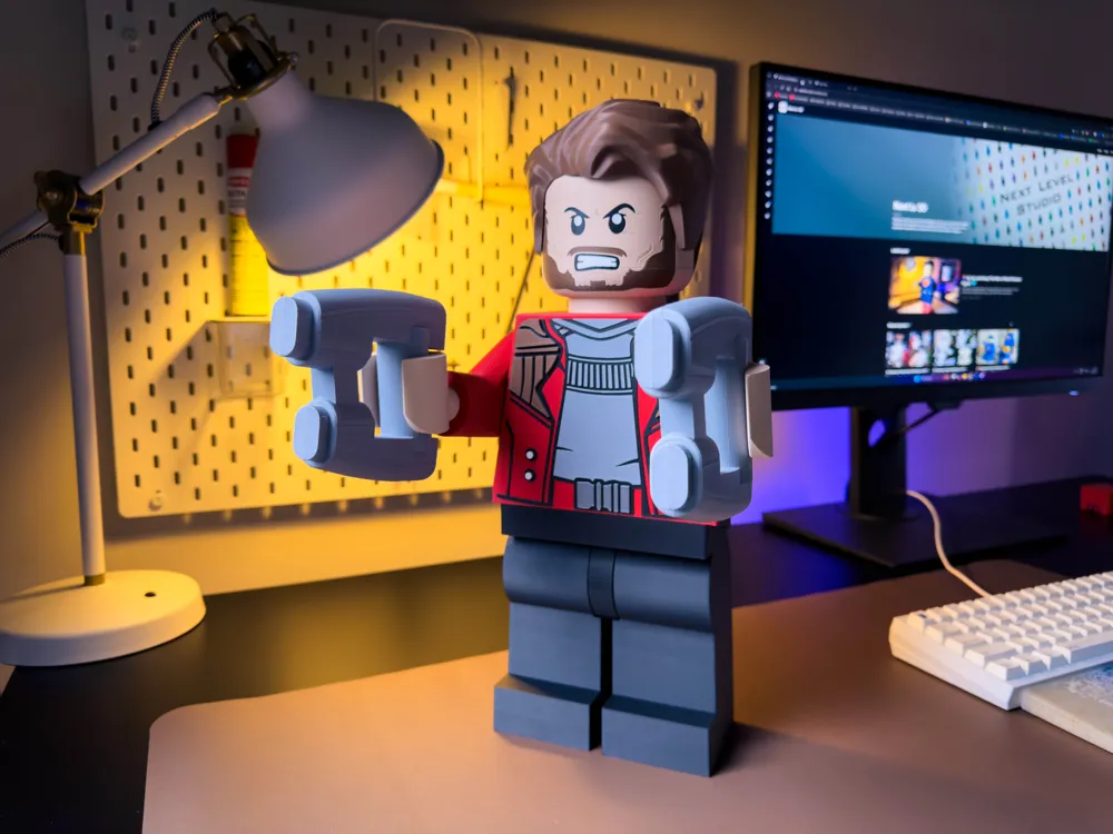 The Star-Lord Modular Figure - Free 3D Print Model - MakerWorld
