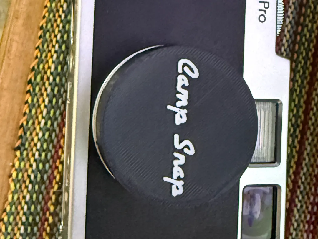 Camp Snap Pro Lens Cover by user_1755507578 MakerWorld: Download Free ...