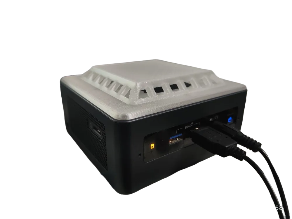 NUC8 Host Cooling Top Cover - Free 3D Print Model - MakerWorld