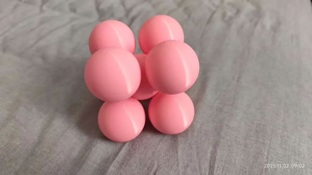 Hexagonal crystal packing model unit cell diagram sphere model - Free ...