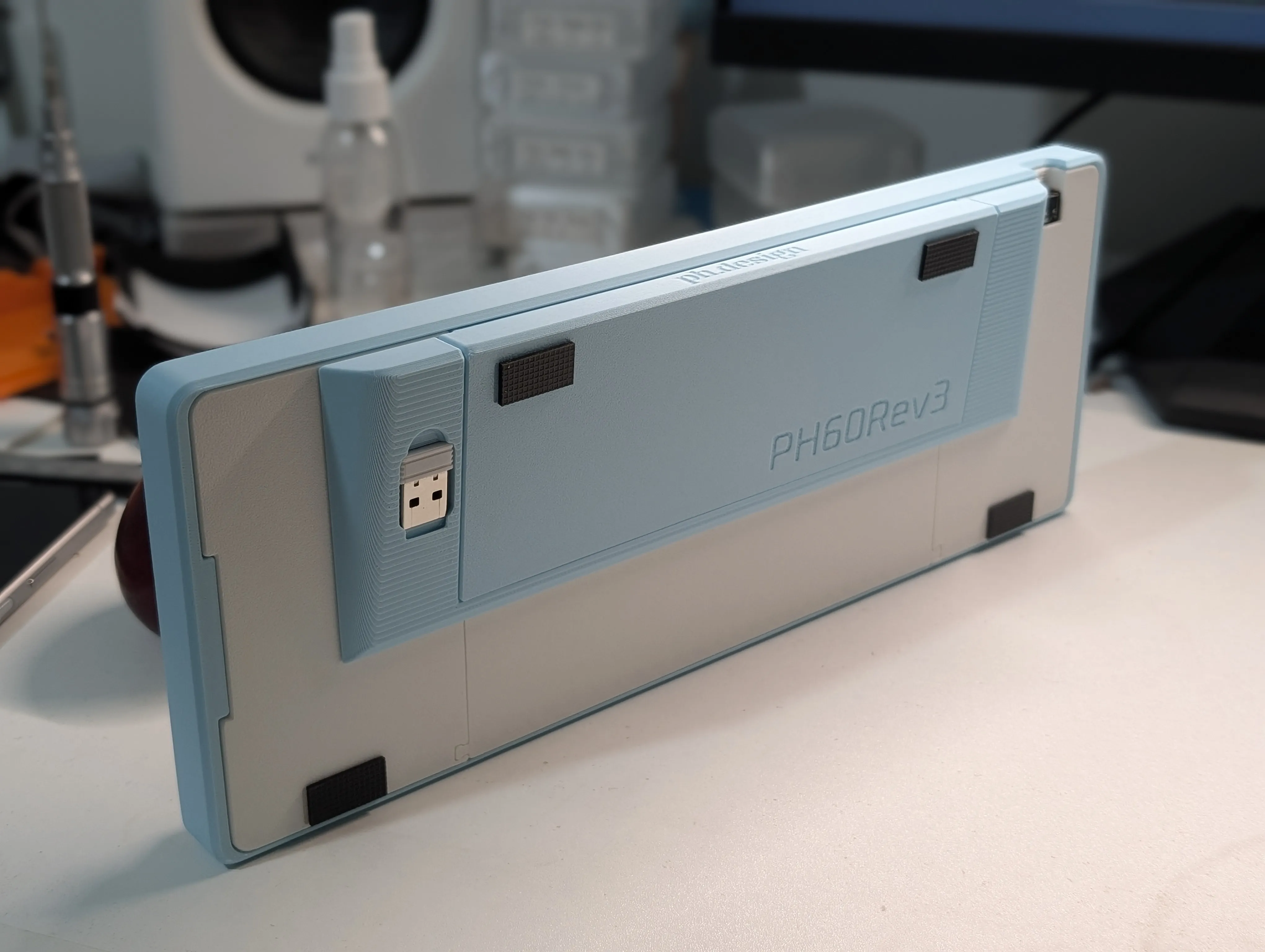 PH60R3 | 60% Wireless Mechanical Keyboard Kit - Free 3D Print Model ...