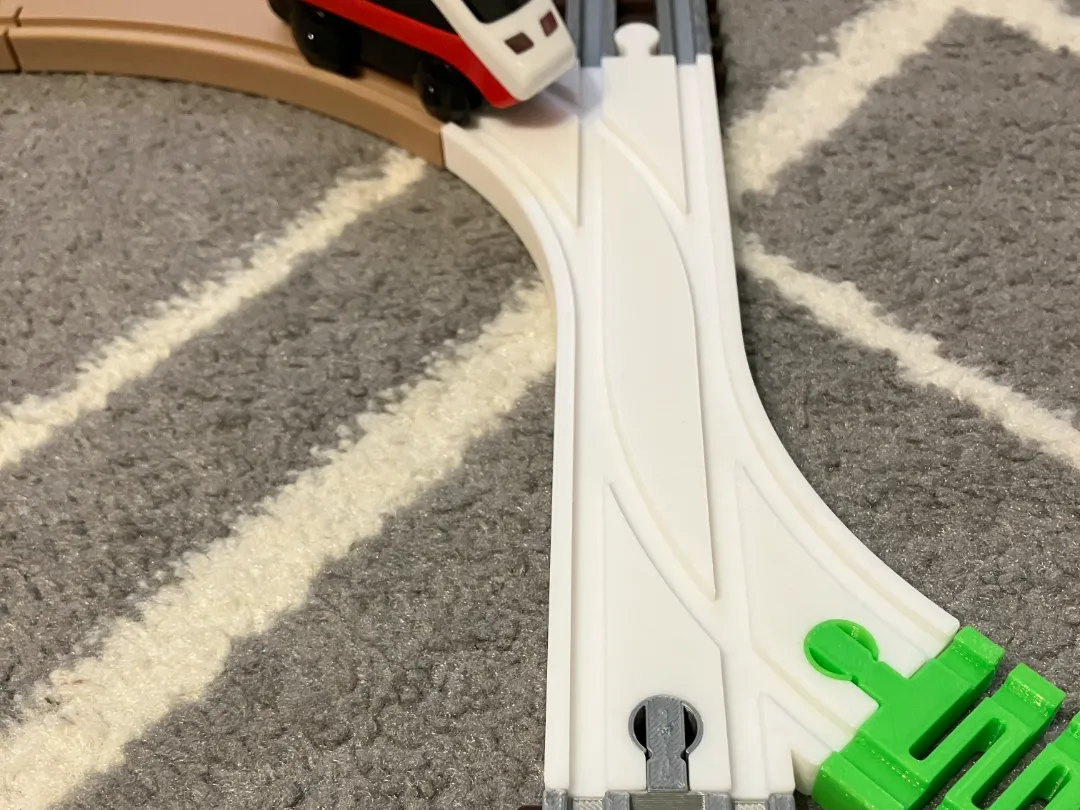 Train track line and half arc IKEA LILLABO/Brio by szili83 MakerWorld ...
