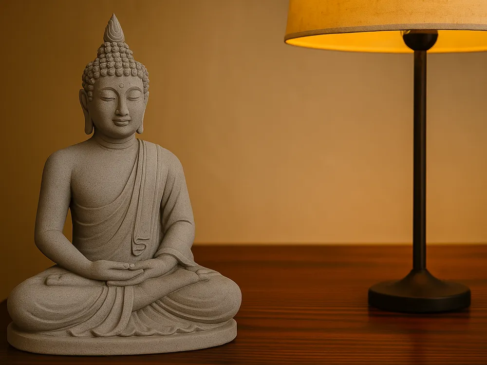 Modern Buddha statue - Free 3D Print Model - MakerWorld