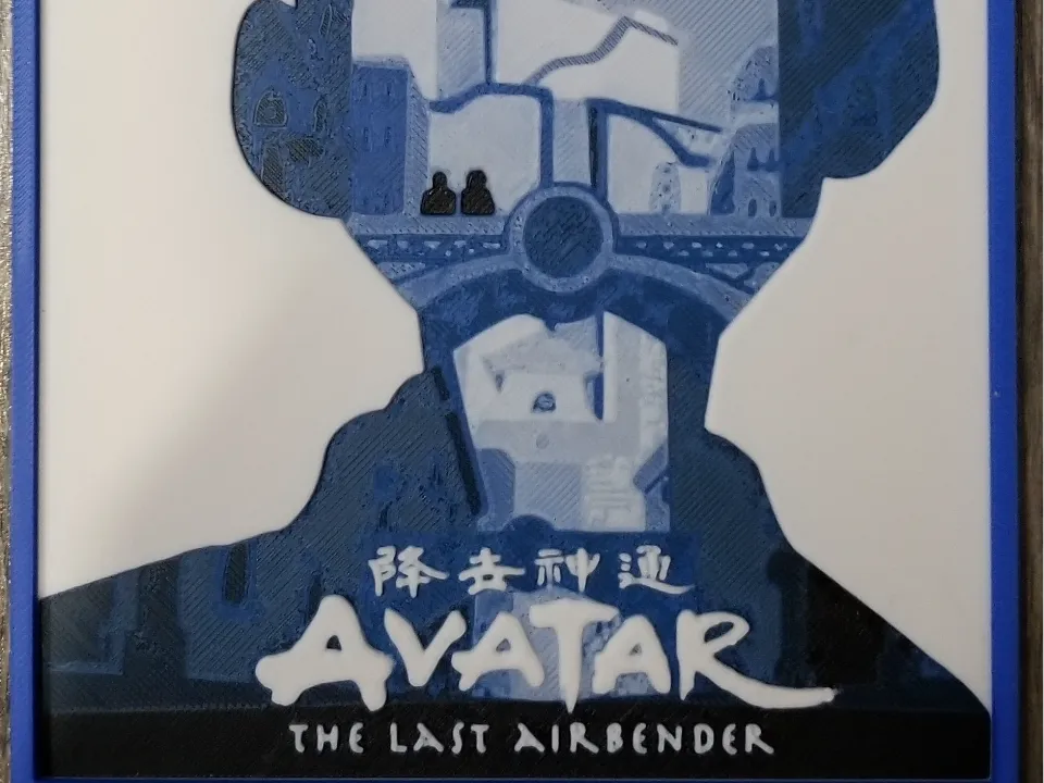 Avatar The Last Airbender - Sokka Poster - Free 3D Print Model - MakerWorld