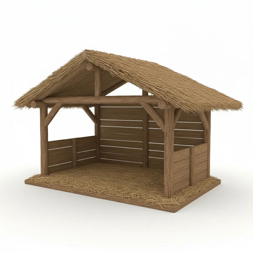 Crèche réaliste pour la Nativité de Noël par Cyber_3dprinter MakerWorld ...