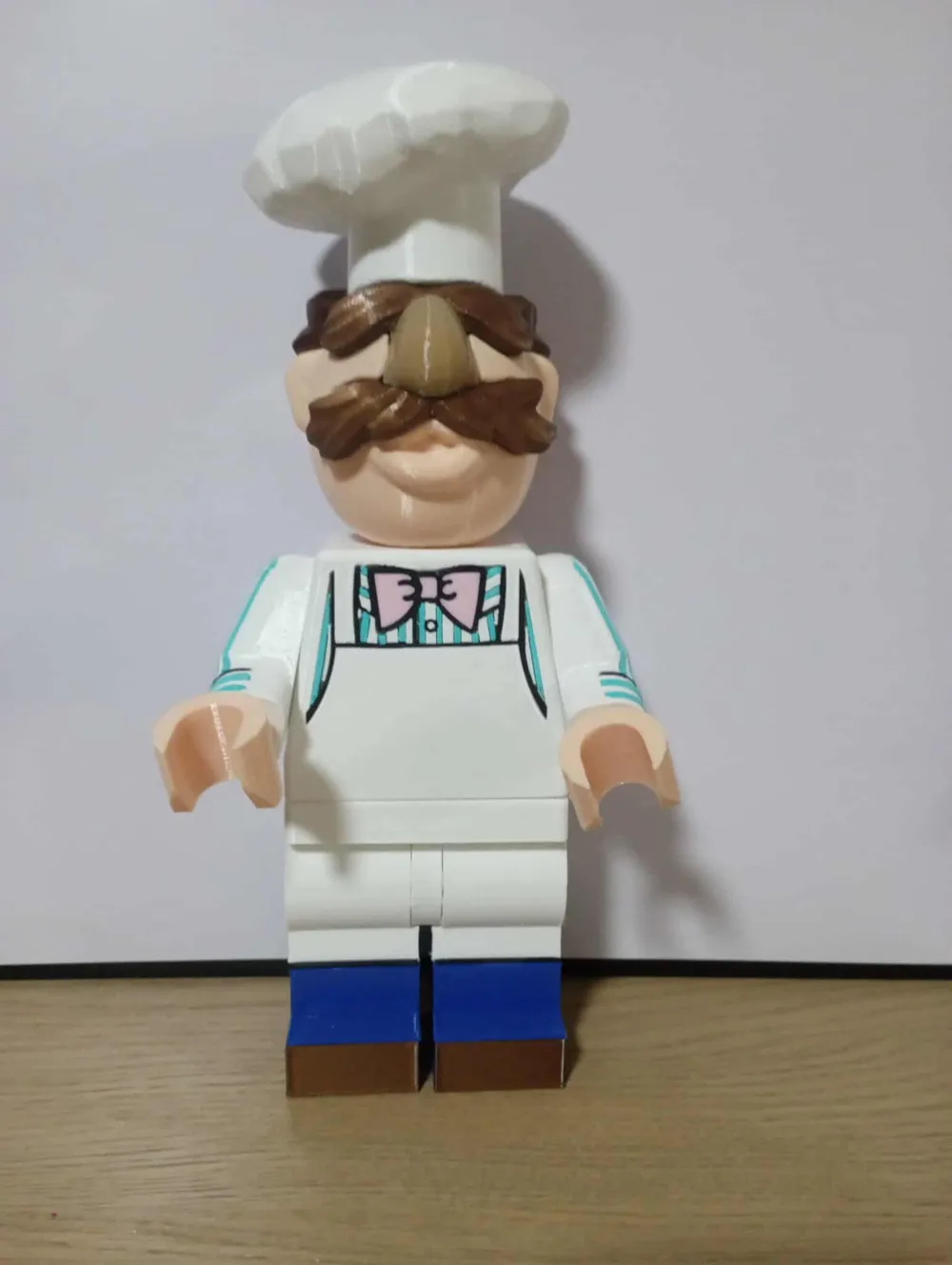 Swedish Chef Muppets Giant Minifig No AMS - Free 3D Print Model ...