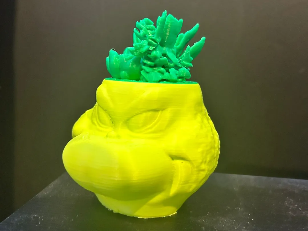 the Grinch plant pot by 3dmonks MakerWorld: Download Free 3D Models
