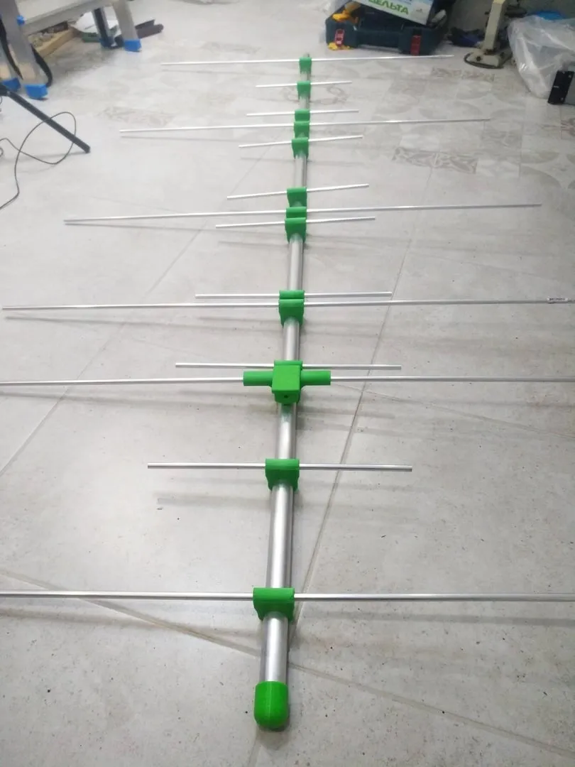 Multiband Yagi Antenna Kit – 2 m & 70 cm by LEXX MakerWorld: Download Free 3D Models