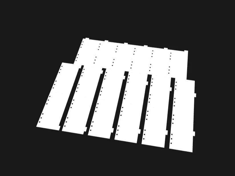 Parametric Loose-Leaf Divider (with Tabs) Generator - Free 3D Print ...