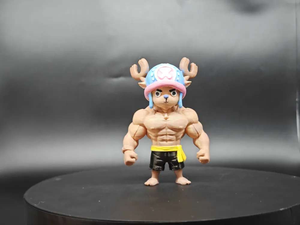 Muscle Chopper after transformation in One Piece - Free 3D Print Model ...