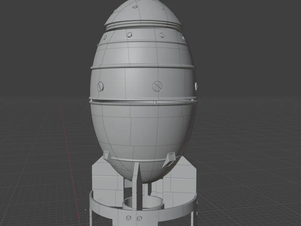 Life-Size Mini Nuke 2000mm Tall Display & Storage by Ryan @ TheMajinLab ...