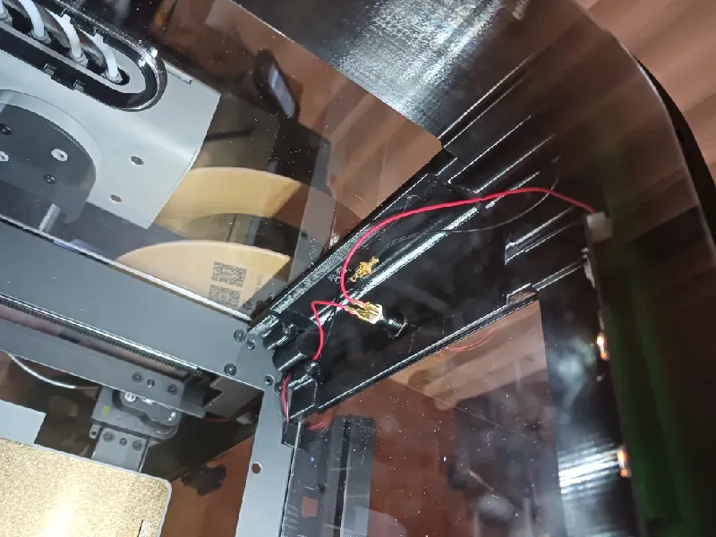Switch controllable LED Mount for Flashforge AD5X - Free 3D Print Model ...
