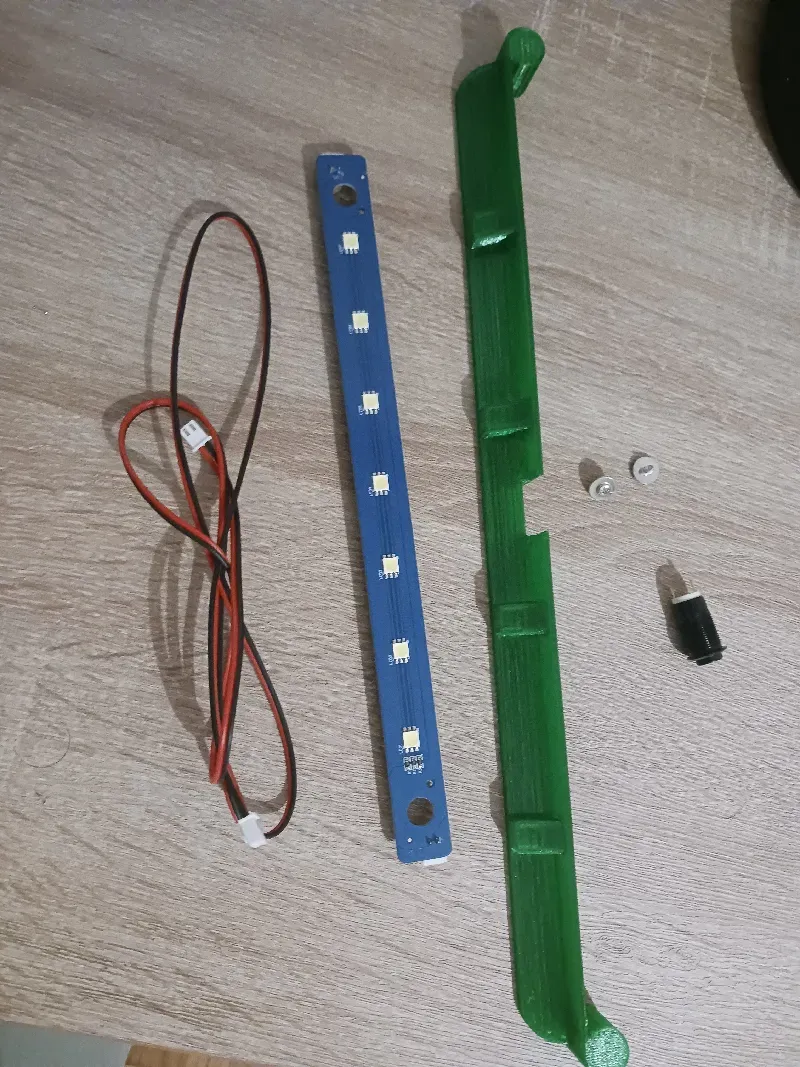 Switch controllable LED Mount for Flashforge AD5X - Free 3D Print Model ...