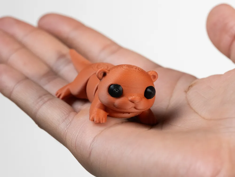 Lontra Flexi – Articulada por Bodoke MakerWorld: Baixe modelos 3D gratuitos