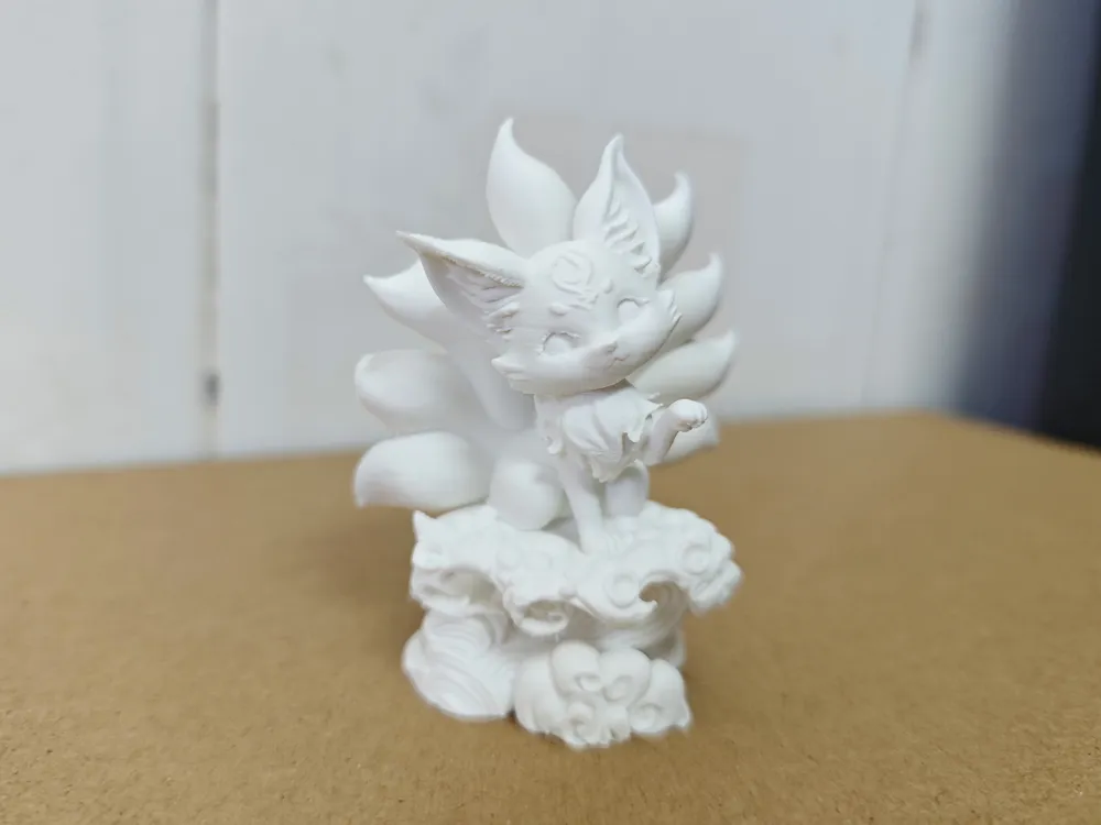 Wave Spirit Fox - Cute Version by liuhao MakerWorld: Download Free 3D ...