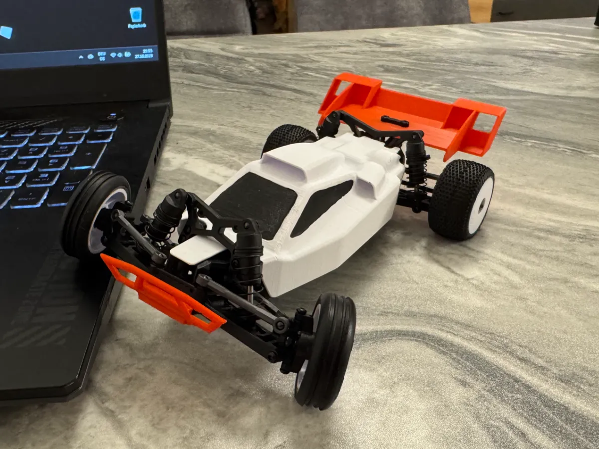 Losi Micro-B Spoiler - Free 3D Print Model - MakerWorld