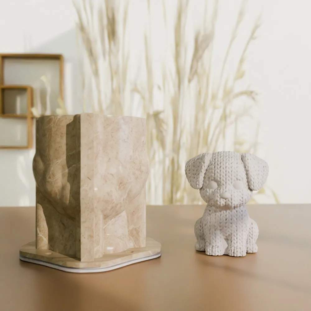 Silicone Mold System - Knitted Dog – Master & Box by MoldBoxer ...